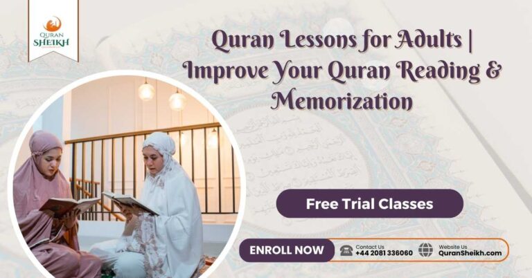 Quran lessons for adults | Improve Your Quran Reading & Memorization